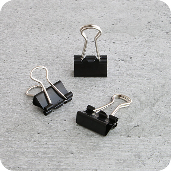 Bulldog Foldback Clips Metal Binder Grip Paper Clip Fold Back 15mm-51mm ...