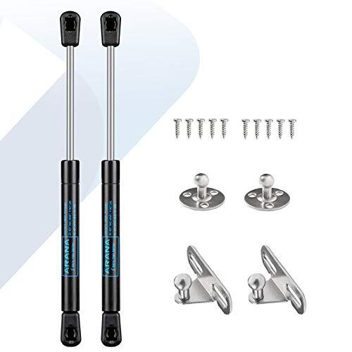 10 Inch 45 N/10 Lb Gas Struts Prop Shocks For Cabinet Toy Tool Box Lid ...