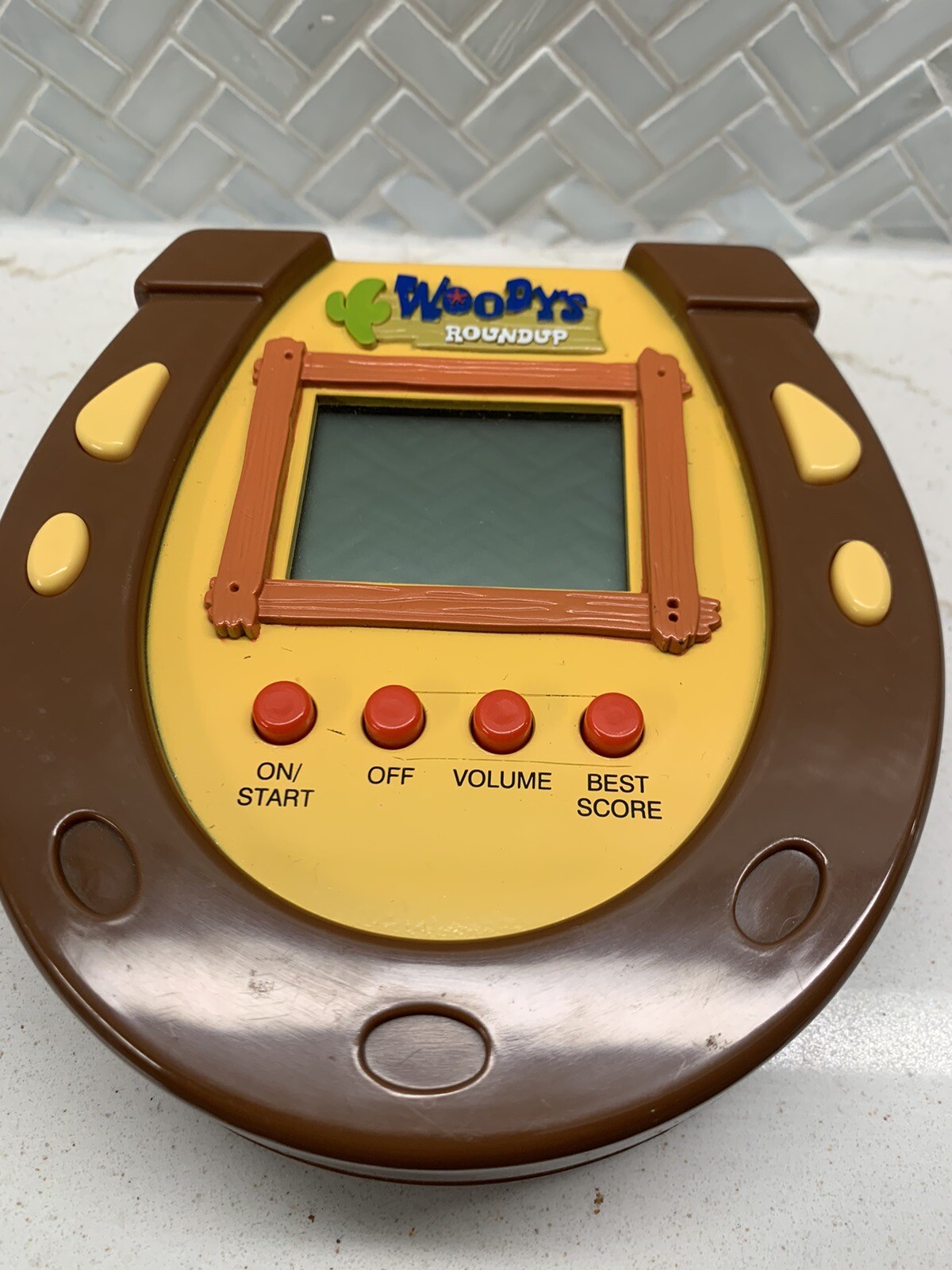 Vintage Woody’s Roundup Video Game LCD Thinkway Toys Pixar - Toy Story ...