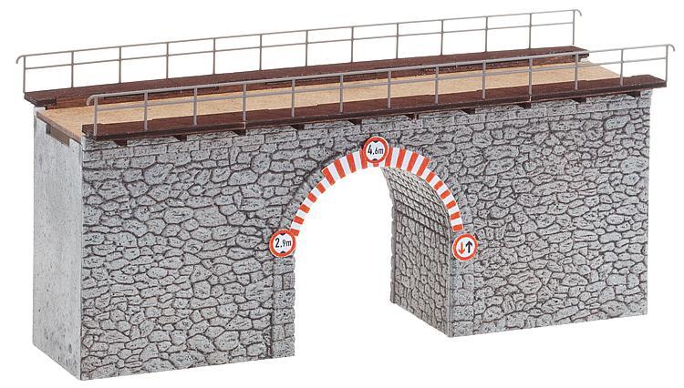 Faller 120498 Ho Scale Stone Arch Bridge with Sidewalk (Laser-Cut) | eBay