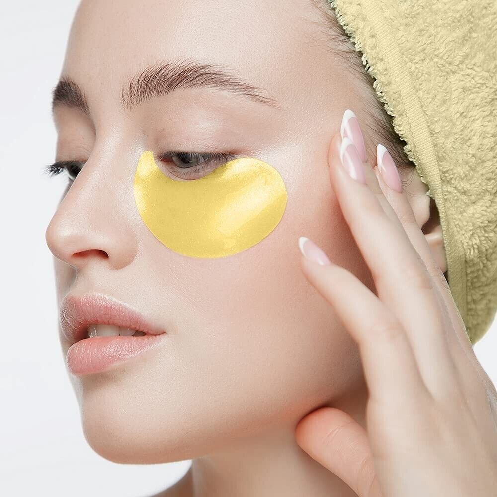 Swiss Beauty Hydra Anti wrinkle Eye Serum Patch for dark circles Gold ...