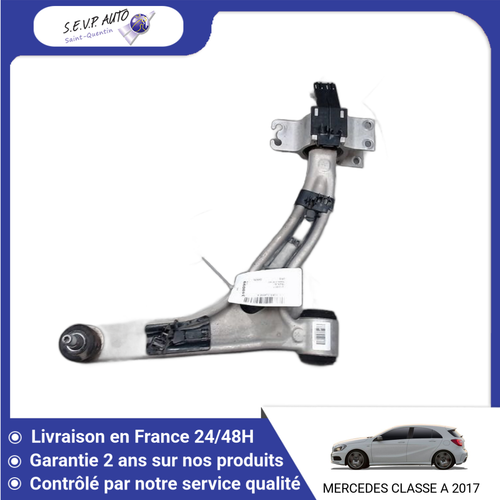 🇫🇷 TRIANGLE INFERIEUR AVANT DROIT MERCEDES CLASSE A 1563300200 ♻️ ...