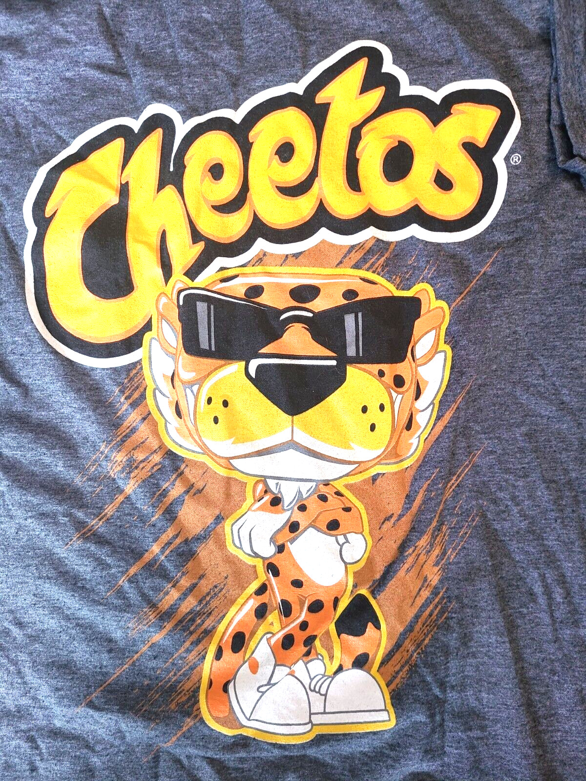Cheetos Chester Cheetah T Shirt Novelty Size Men's La… - Gem
