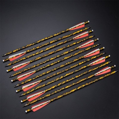 20 inch Archery Carbon Crossbow Bolts Half Moon Nock OD 8.8mm Arrows ...