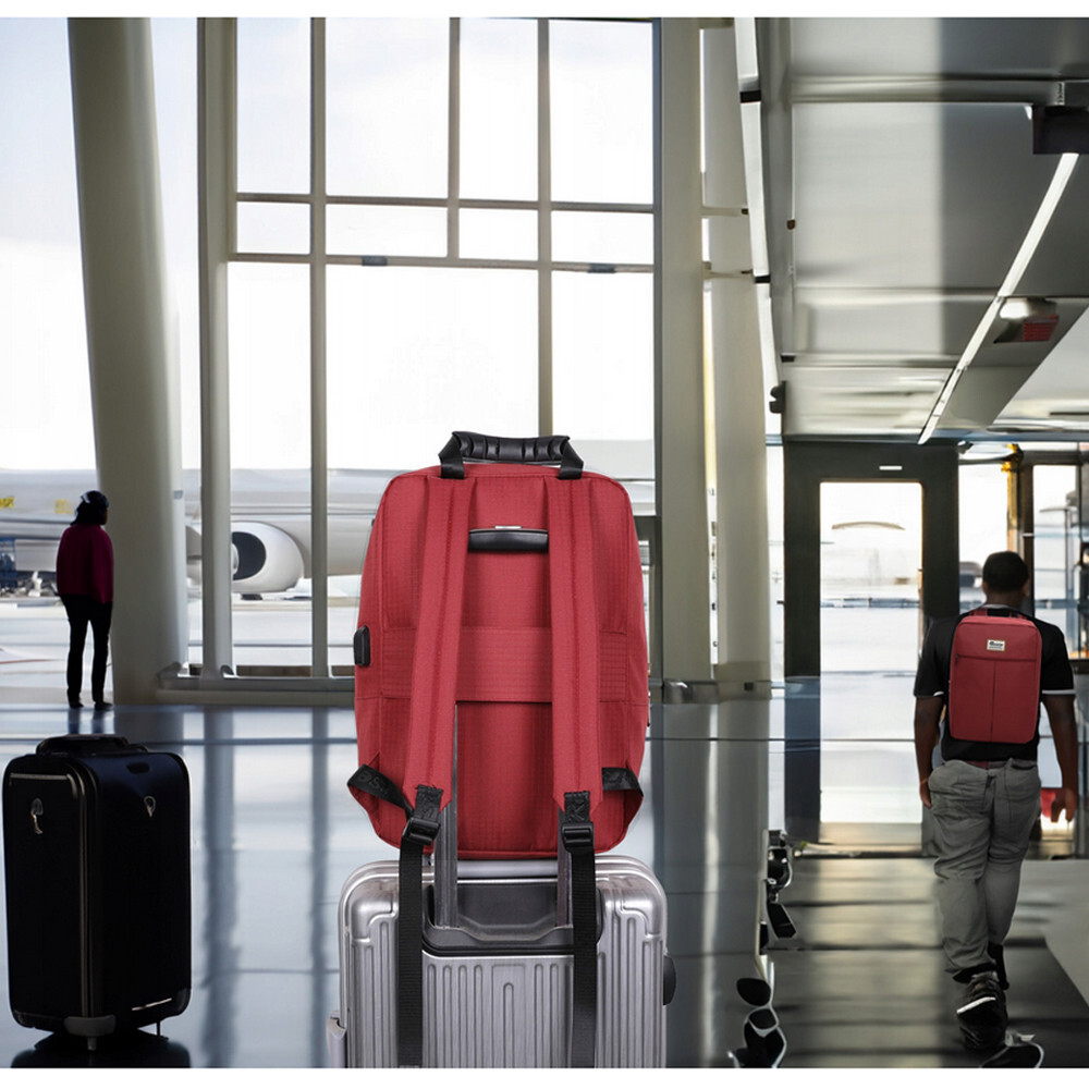 Carry-On Cabin Bag Backpack 40x20x25 Aircraft Hand Luggage Red RYANAIR ...