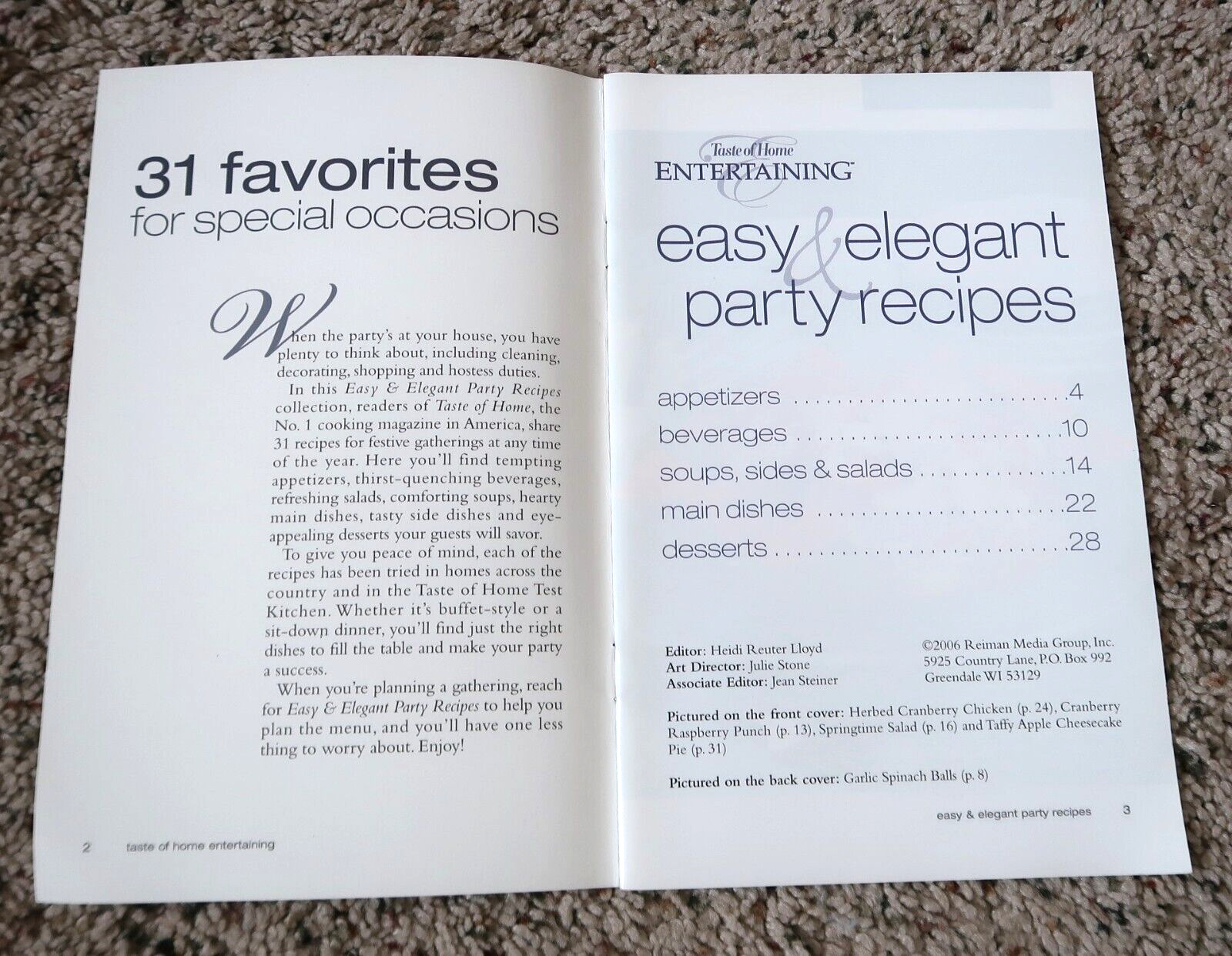 🎯 LOT of 2 Betty Crocker Appetizers & Easy Party recipes cookbook ...