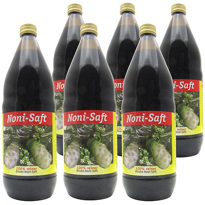 Noni-Saft Direktsaft in Glasflasche Juice Fidschi-Morinda Citrifolia L ...