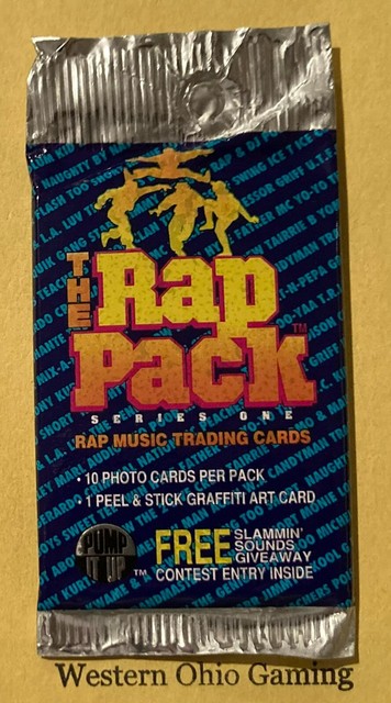 Lot 36 Packs Vtg 1991 The Rap Pack Rap Music Trading Cards 10 Ea. & 1 ...