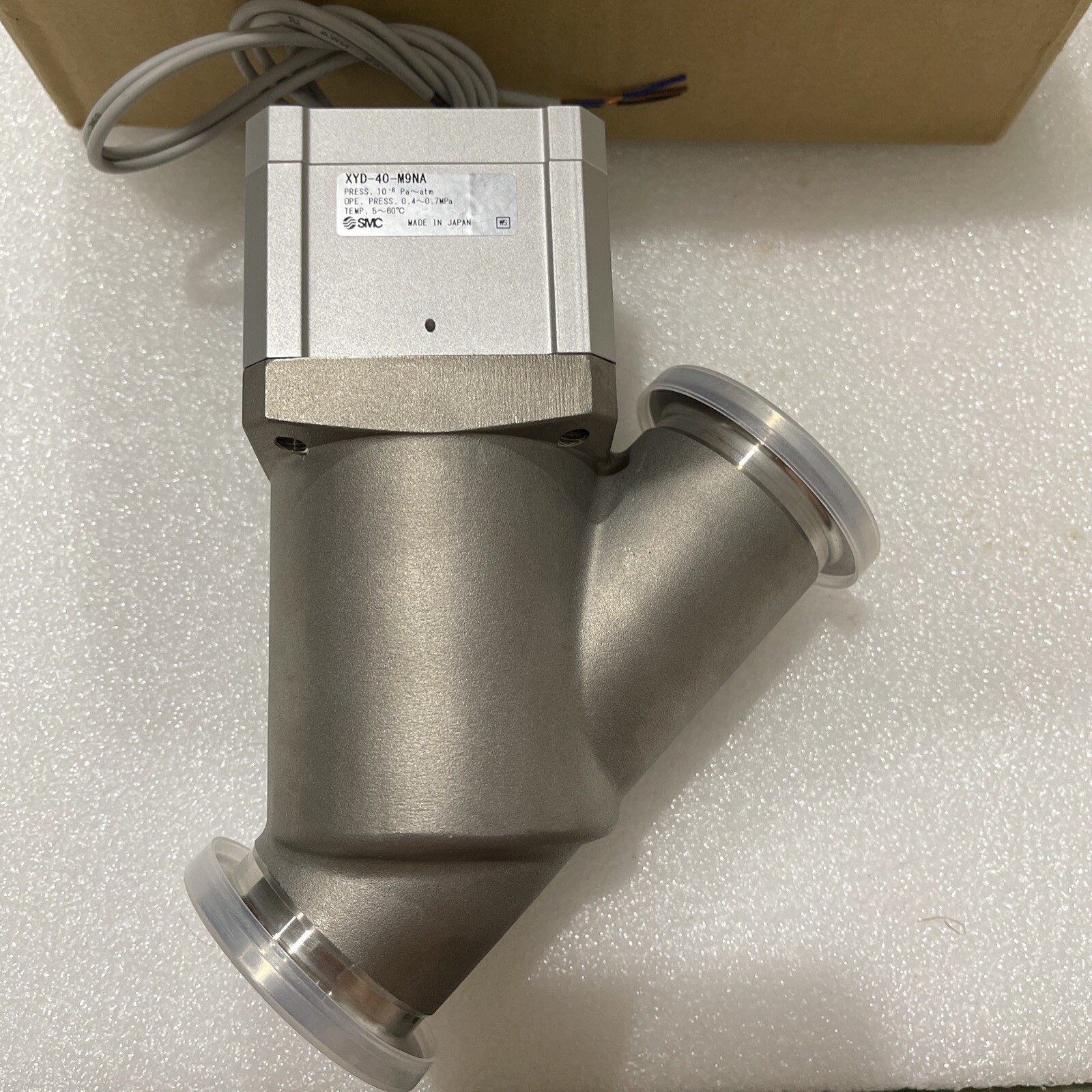 SMC XYD-40-M9NA HIGH VACUUM VALVE, BRAND NEW, ***SHIP FROM US*** | eBay