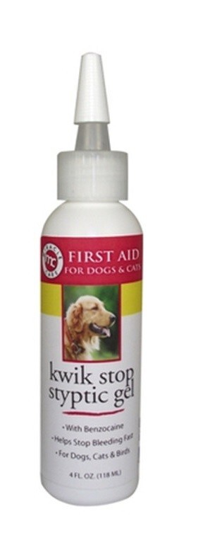 MC Gimborn Kwik Stop Pain&Bleeding Fast-Acting STYPTIC GEL 4 oz PET DOG ...