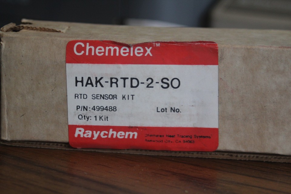 Chemlex Raychem RTD Sensor Kit HAK-RTD-2-50 499488 | eBay