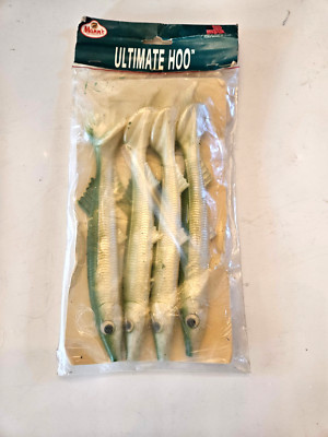 Mann's Ultimate Hoo - Plastic - Lizzard - Fish - Swimbait 4 Pk. fishing ...