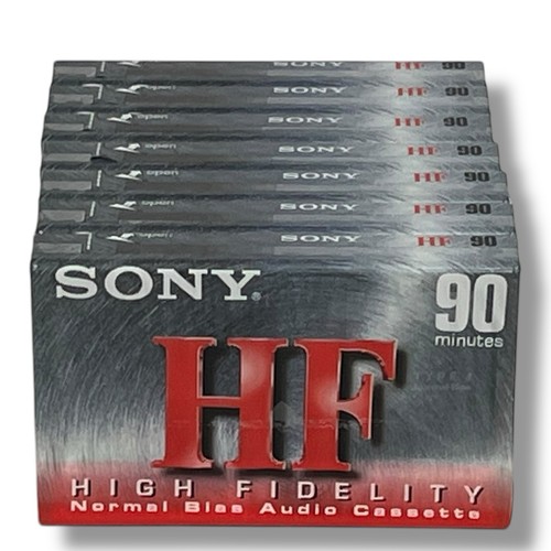 7 Pack Sony HF 90 Minute Blank Audio Cassette Tapes High Fidelity C ...