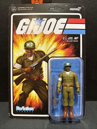 MP Military Police 2022 GI JOE COBRA ReAction Super 7 Sealed NEW ...