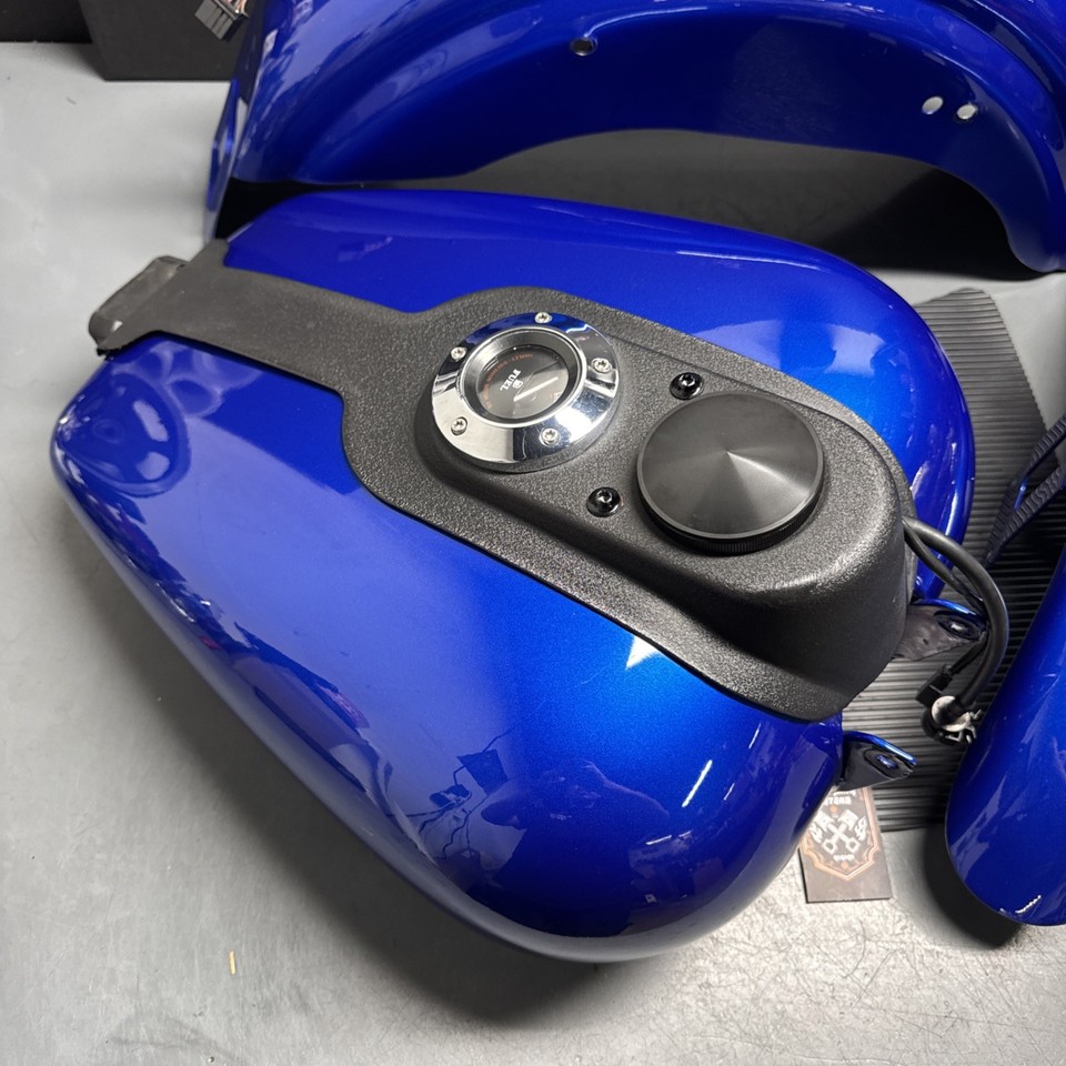 Harley Davidson Dyna Fxdx Tin Set Tank Fenders Dash Fuel Gauge ...