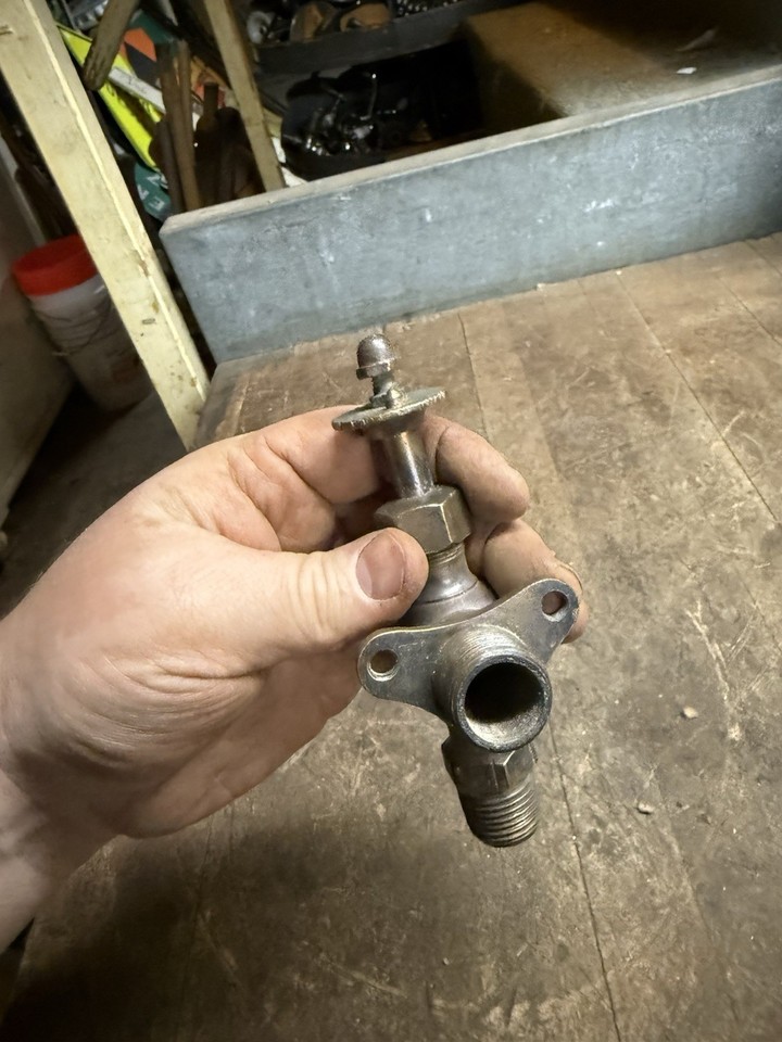 VTG Train Locomotive Railroad RR Steam Engine Whistle Ball Valve Brass ...