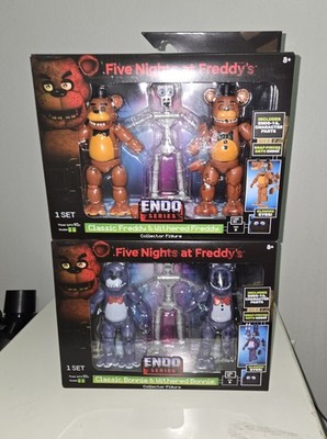 FNAF Five Nights At Freddys Jazwares Bonnie and Freddy Endo Series ...