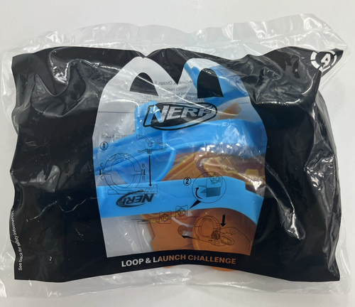 McDonalds Happy Meal Toy NERF Loop Launch Challenge #4 2023 | eBay