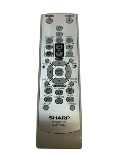 OEM GENUINE - SHARP GA837WJSA - Projector Remote Control | eBay
