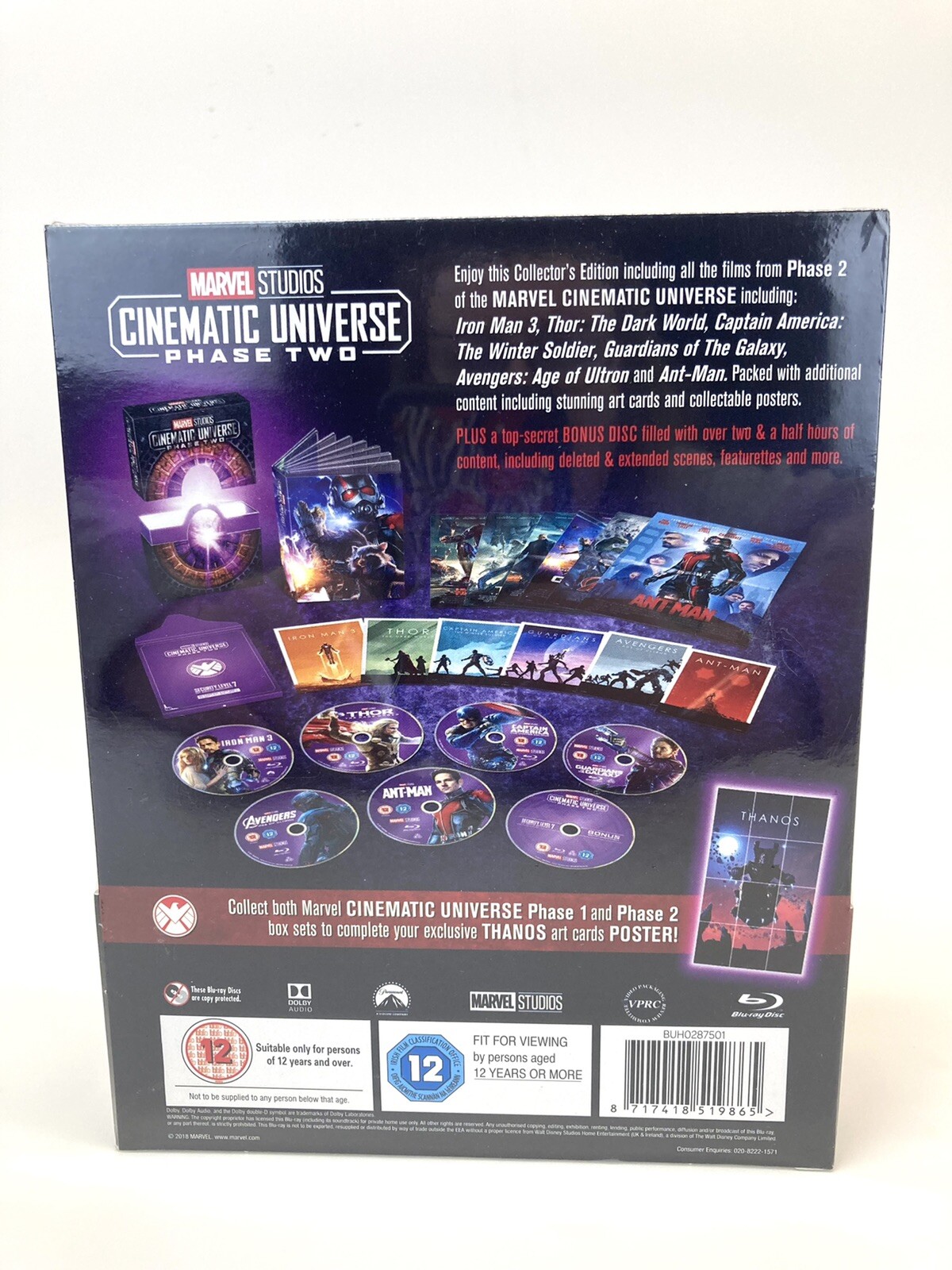 Marvel Cinematic Universe Phase 2 Box Set