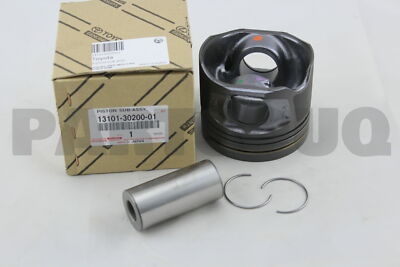 131013020001 Genuine Toyota PISTON SUB-ASSY, W/PIN 13101-30200-01 ...