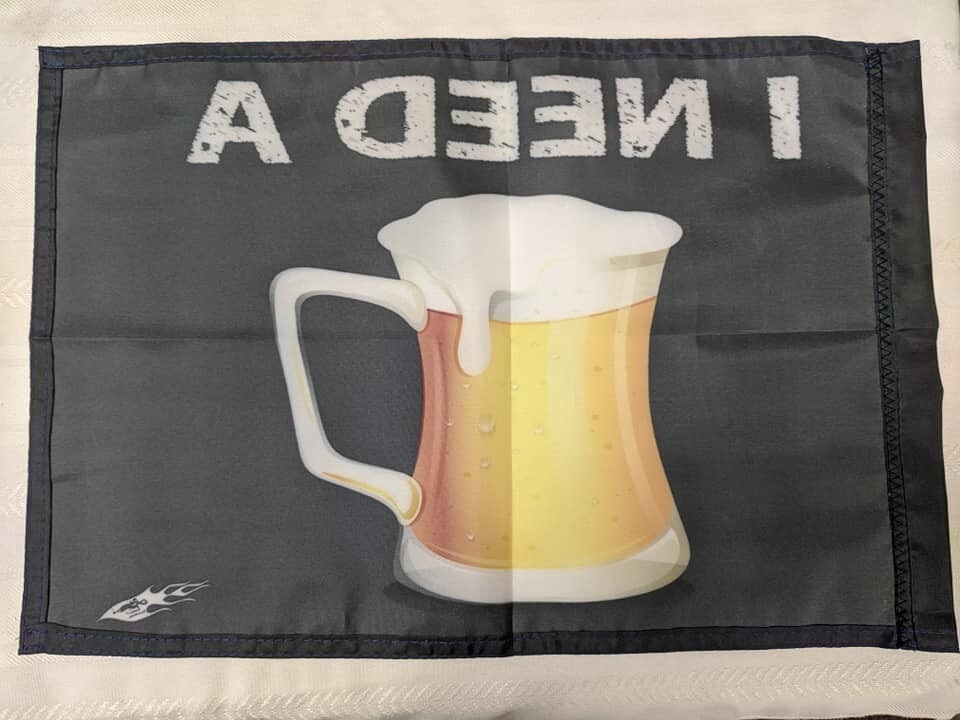 DuneRats® Original I Need a Beer Custom ATV UTV MC Safety Whip Flag | eBay