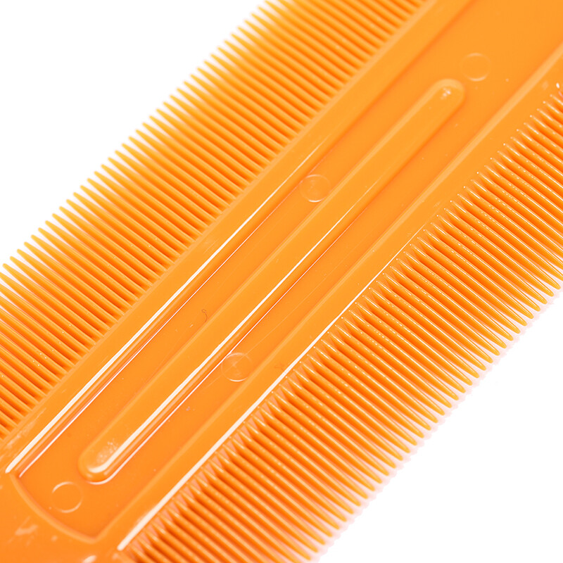 plastic handle double sided head lice comb hair combs lice flea nit ...