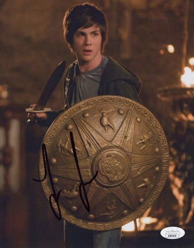 LOGAN LERMAN Signed PERCY JACKSON & THE OLYMPIANS 8x10 Photo Autograph ...