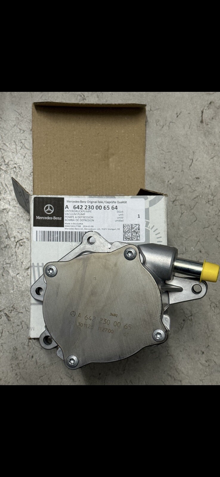 2019 Mercedes Benz Sprinter Vacuum Pump 642 230 00 65 64 | eBay