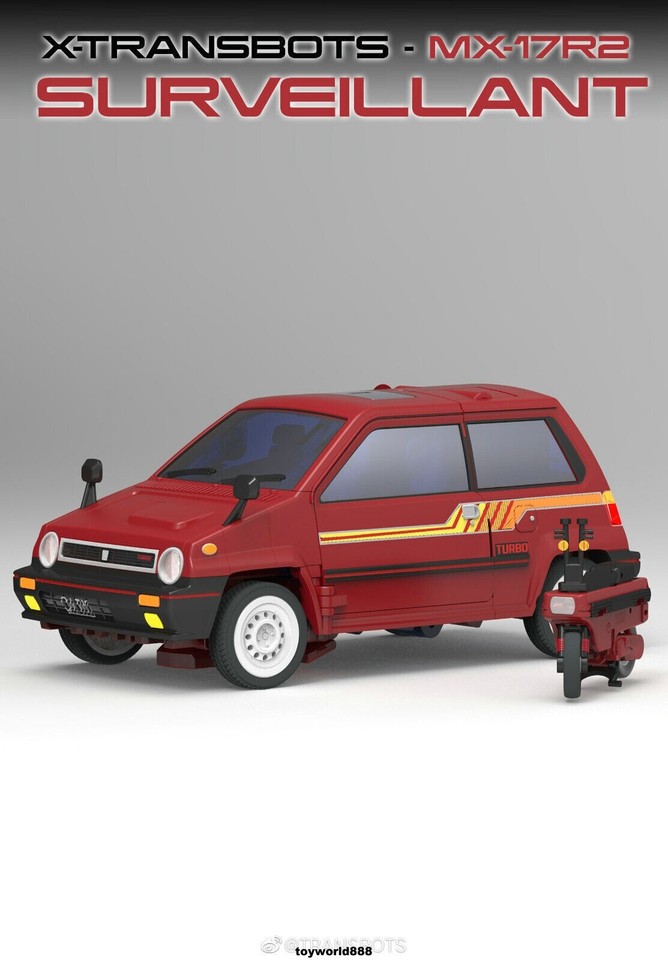 New Transformation Toy X-TRANSBOTS MX-XVII-R2 MX-17R2 Surveillant In ...