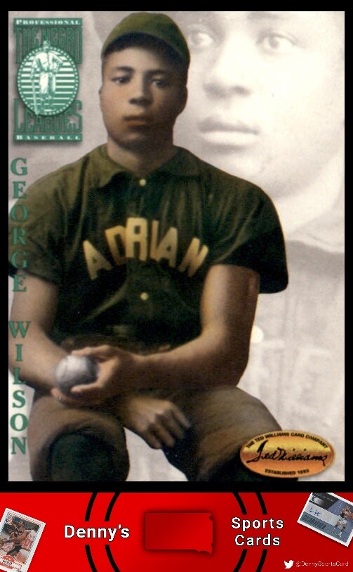 1994 Ted Williams #115 George Wilson Page Fence Giants of Adrian ...