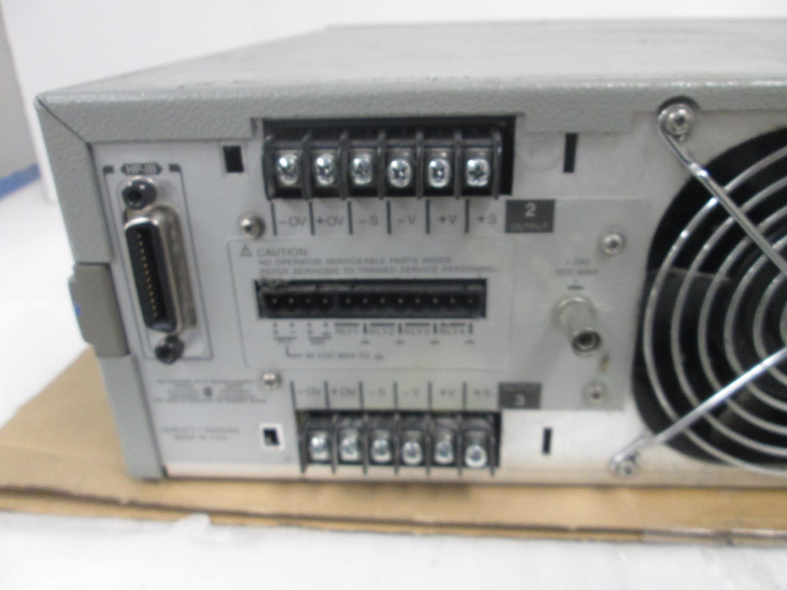 HP 6624A Quad System DC Power Supply for sale online | eBay