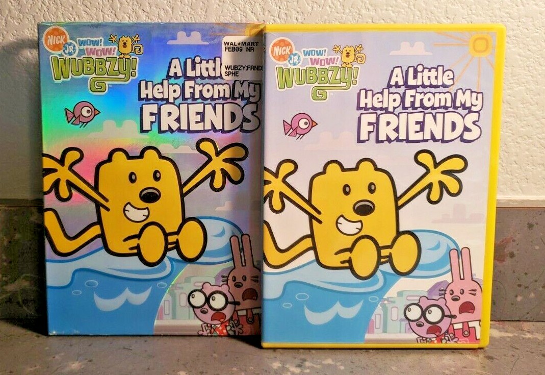 WOW WOW Wubbzy a Little Help From My Friends DVD 2009 Region 1 US ...