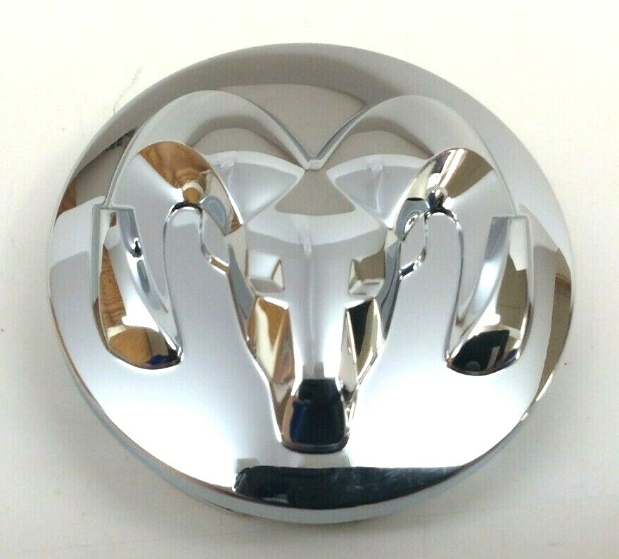 2015-2020 RAM 1500 Chrome Head Medallion Logo Wheel Center Cap ...
