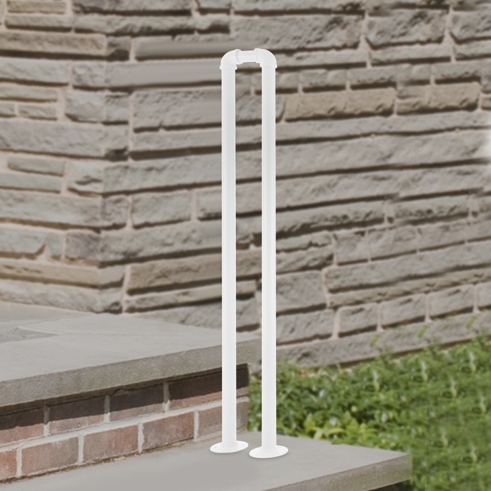 U-Shaped Carbon Steel Stair Handrail, Stylish and Durable Safety ...