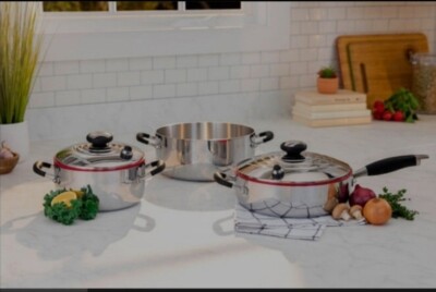 ROYAL PRESTIGE COOKWARE 5 PIECES NOVEL NEW!! | eBay