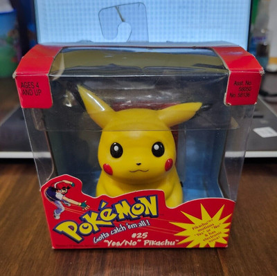 Pokemon Gotta Catch 'em All! #25 Yes/No Pikachu Vintage HTF RARE! NICE ...