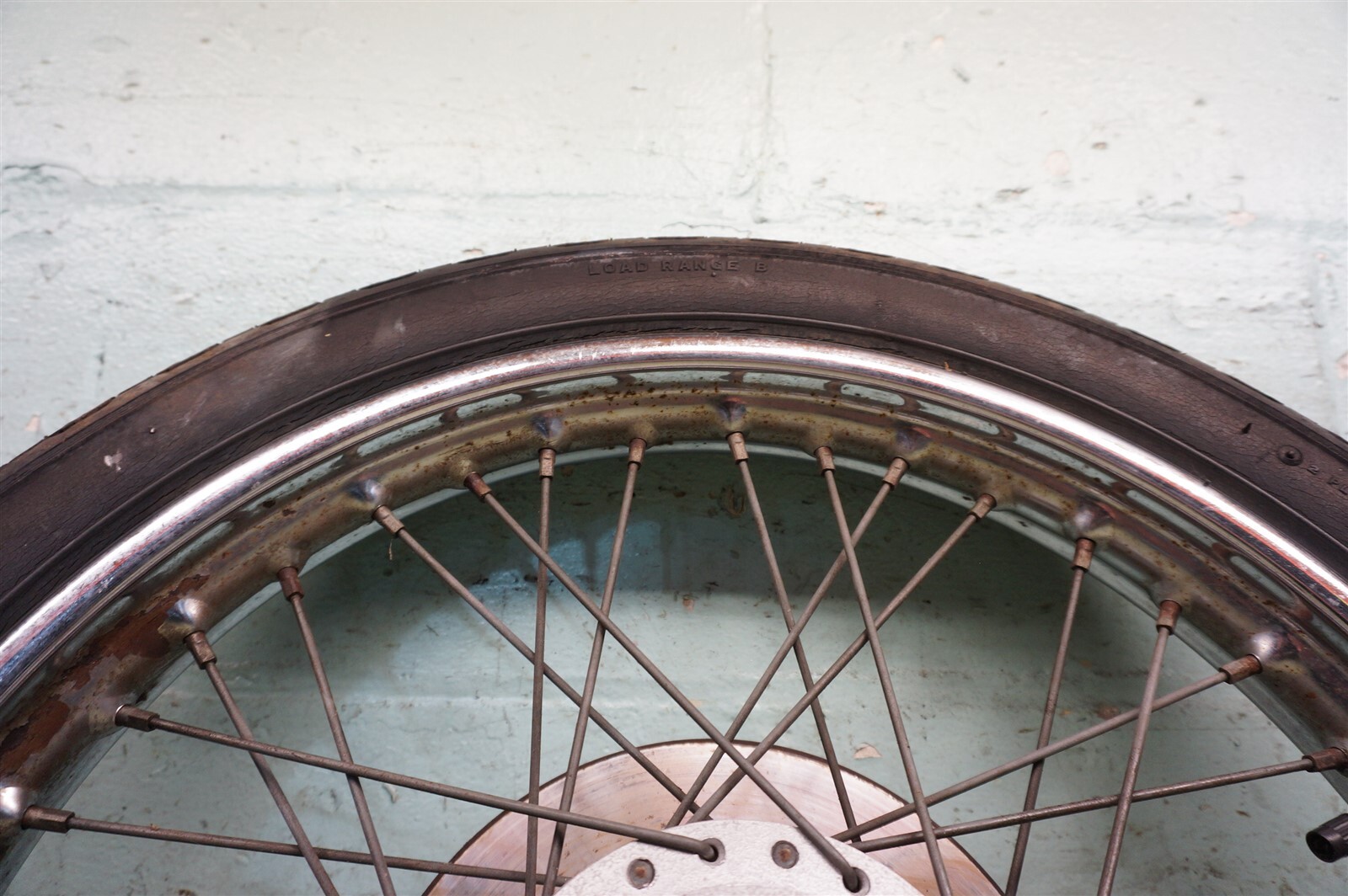 1977 Triumph T140V T140E T140 V Bonneville TR7V 750 *2708 Front Wheel ...