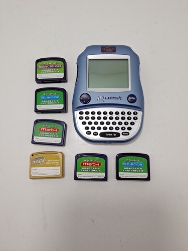 Quantum Leap iQuest Handheld Educational Learning Toy w/ 6 Game ...