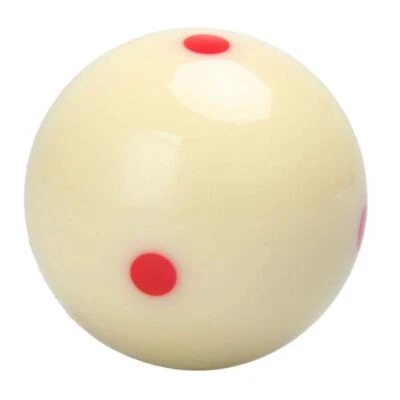 Pool Cue ball Spotted White Pool Ball 2 1/4' | Grelly UK