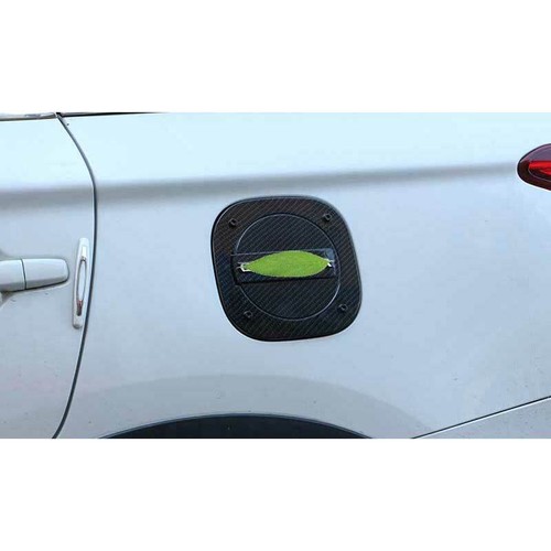 For Mitsubishi Outlander 2016-2020 Carbon Fiber Fuel Tank Cap Oil Gas ...