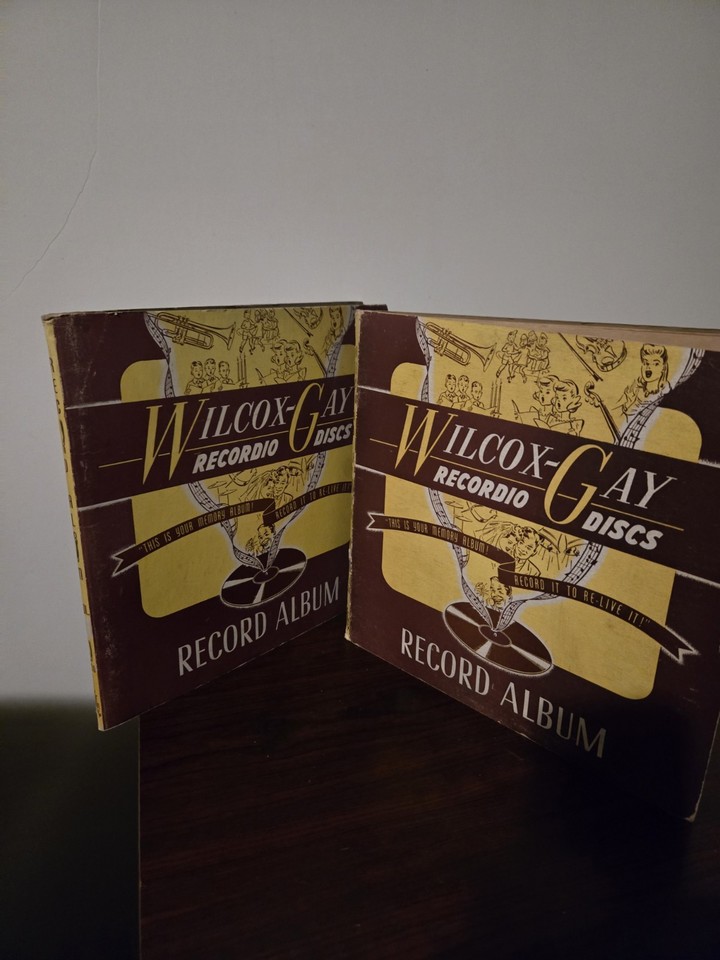 Wilcox-Gay Portable Radio Recordette Turntable Vintage | eBay