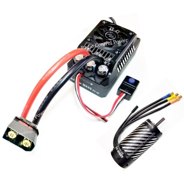 RCP-RTR Hobbywing EZRUN Max 5 G2 ESC & 56118 800kv G2 12s Motor Combo ...