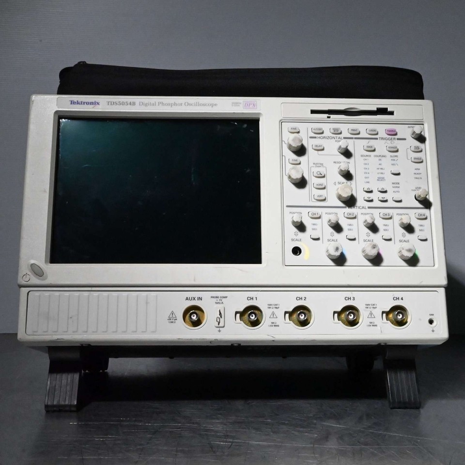 Tektronix TDS5054B-NV-T 4-Ch Digital Phosphor Oscilloscope 500MHz 5GS/s ...