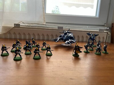Warhammer 40k Plastic Eldar Battleforce plus metal Farseer, painted | eBay