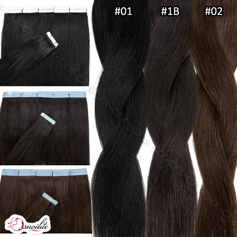 Champagne Blond Russian Tape In Human Hair Extensions Real Remy Skin ...