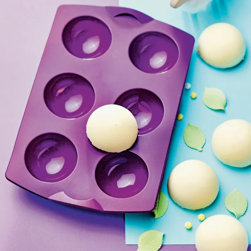 Brand New Tupperware Silicone Dome Baking Form Mold #8 | eBay