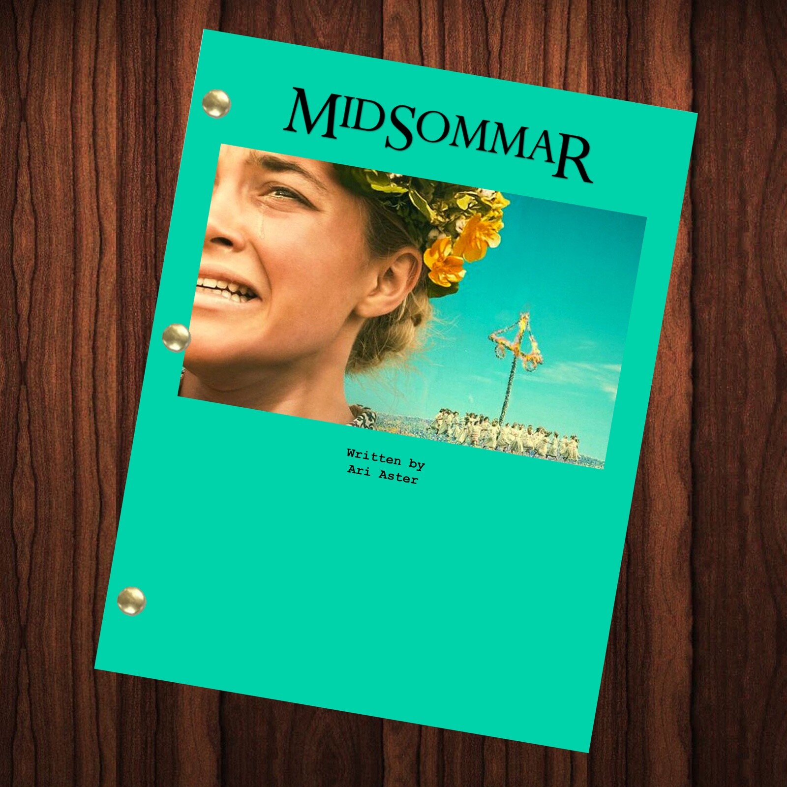 Midsommar Movie Script Reprint Full Screenplay Full Script Florence ...