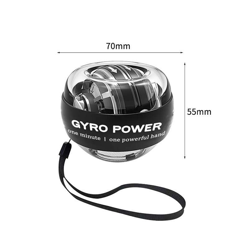LED Wrist Ball Trainer Relax Gyroscope Ball Muscle Power Gyro Arm Hand ...