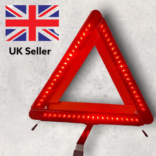 New LED Hazard Warning Triangle | eBay UK